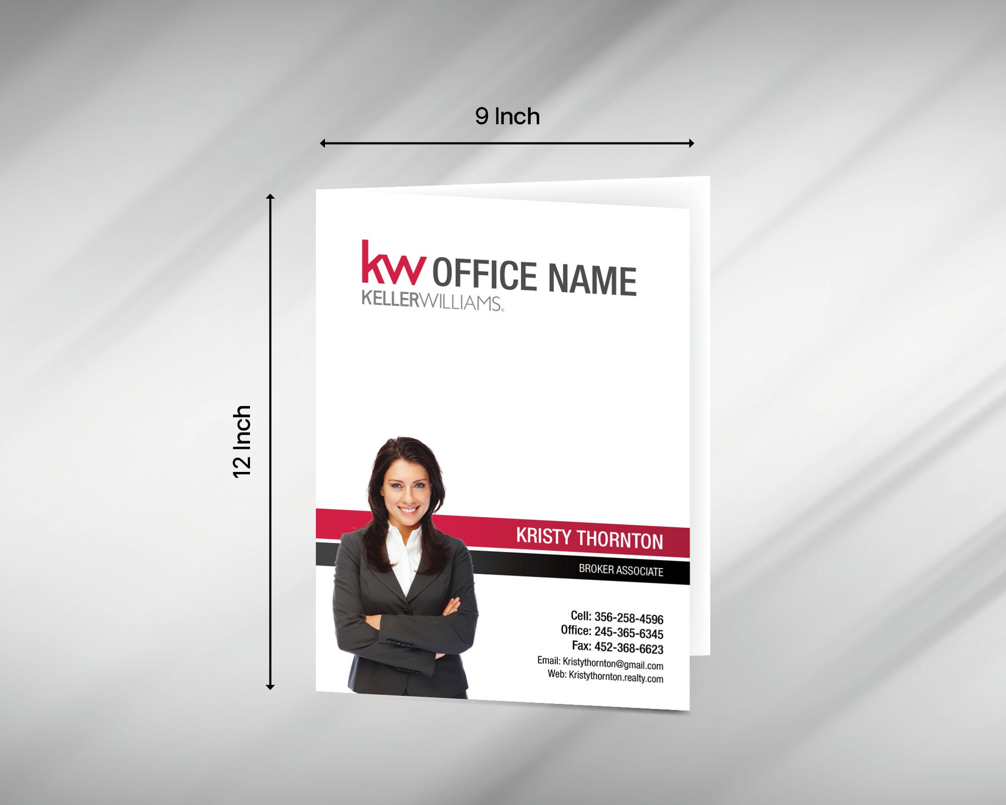 Custom Keller Williams Presentation Folders, KW Branded Folders, Keller Williams Folders, KW ...