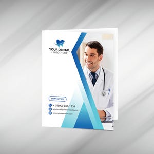 Custom Dental Presentation Folders: Branded Pocket Folders - Etsy