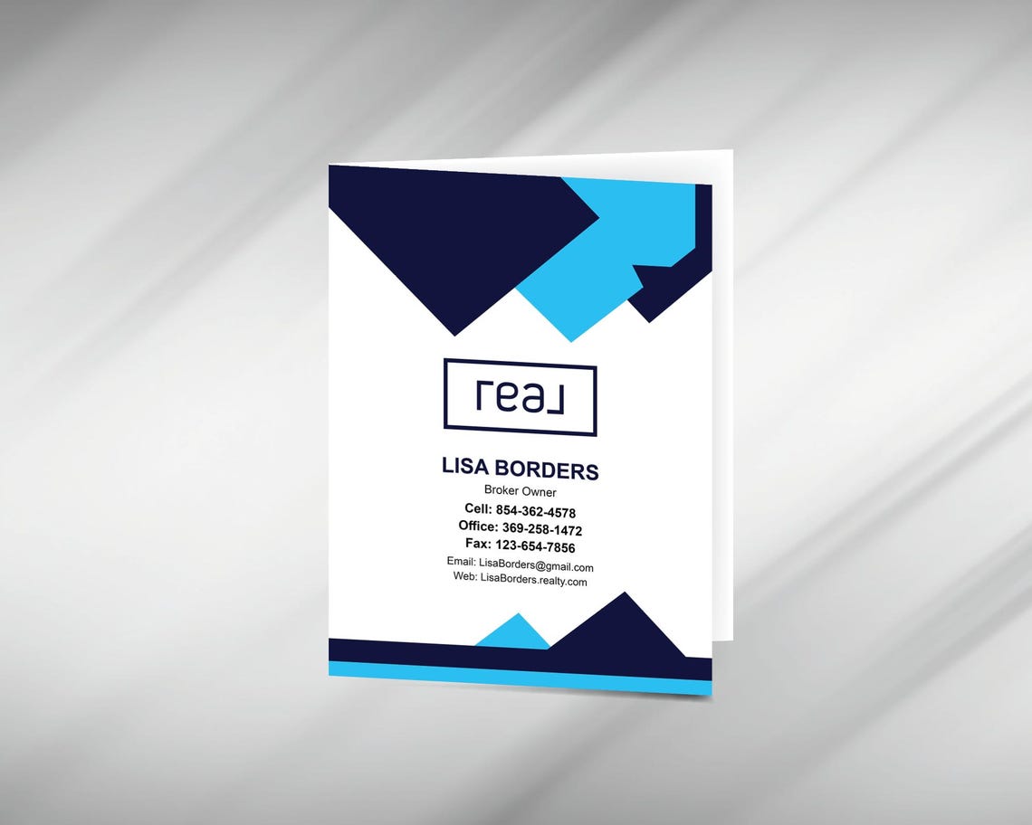 One Real Custom Presentation Folders, One Real Branded Folders, One ...