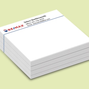 Customizable RE/MAX Sticky Notes, Professional Realtor Sticky Notes ...