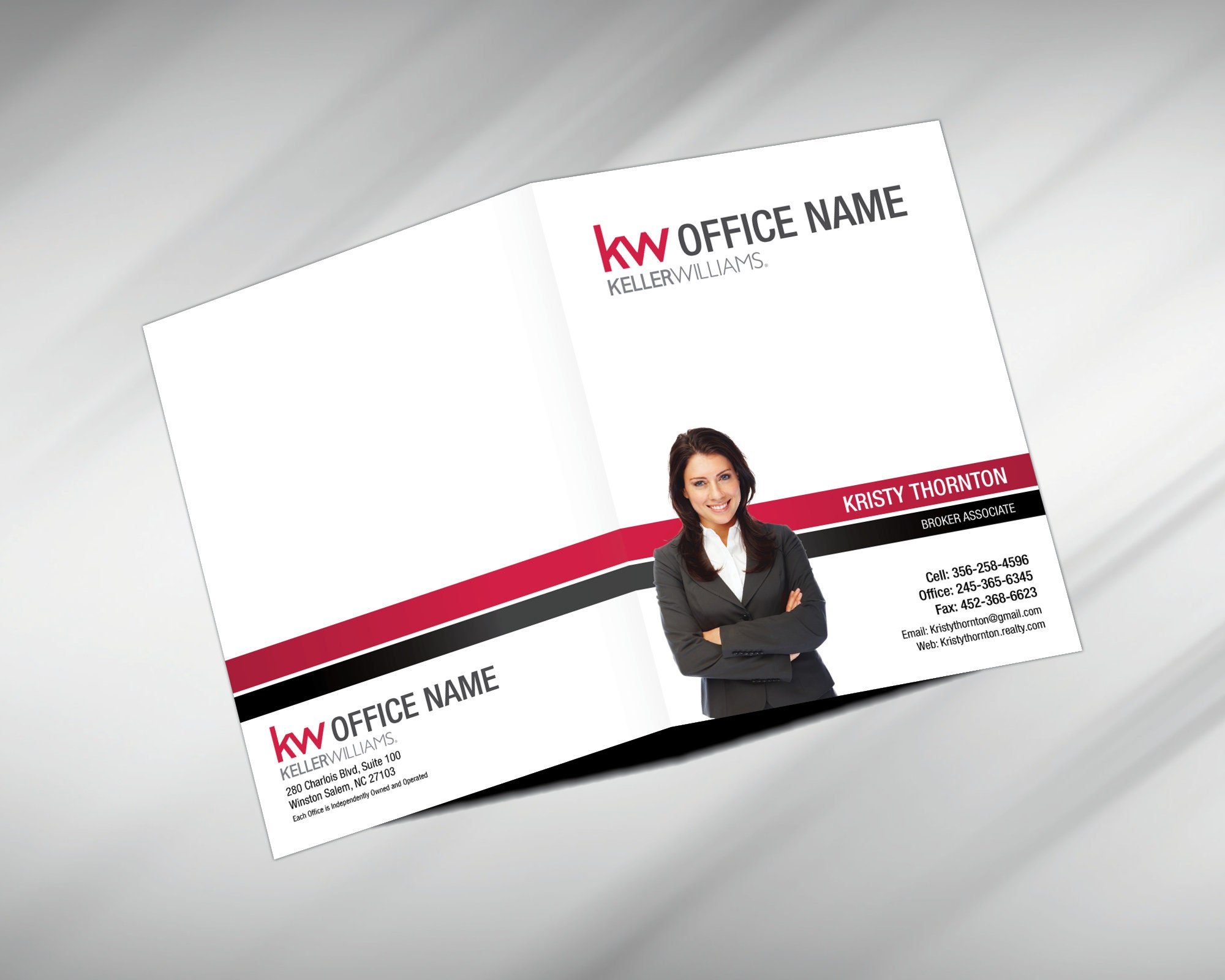 Custom Keller Williams Presentation Folders, KW Branded Folders, Keller ...