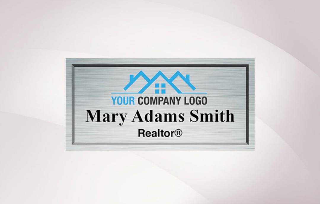 Customizable Realtor Name Badges, Professional Realtor Name Tags ...