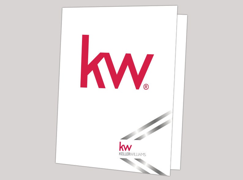 Keller Williams Presentation Folders, KW Branded Office Supplies - Etsy