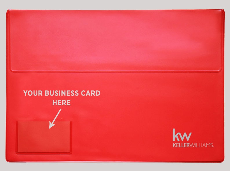 Keller Williams Vinyl Document Folders, Real Estate Closing Supplies - Etsy