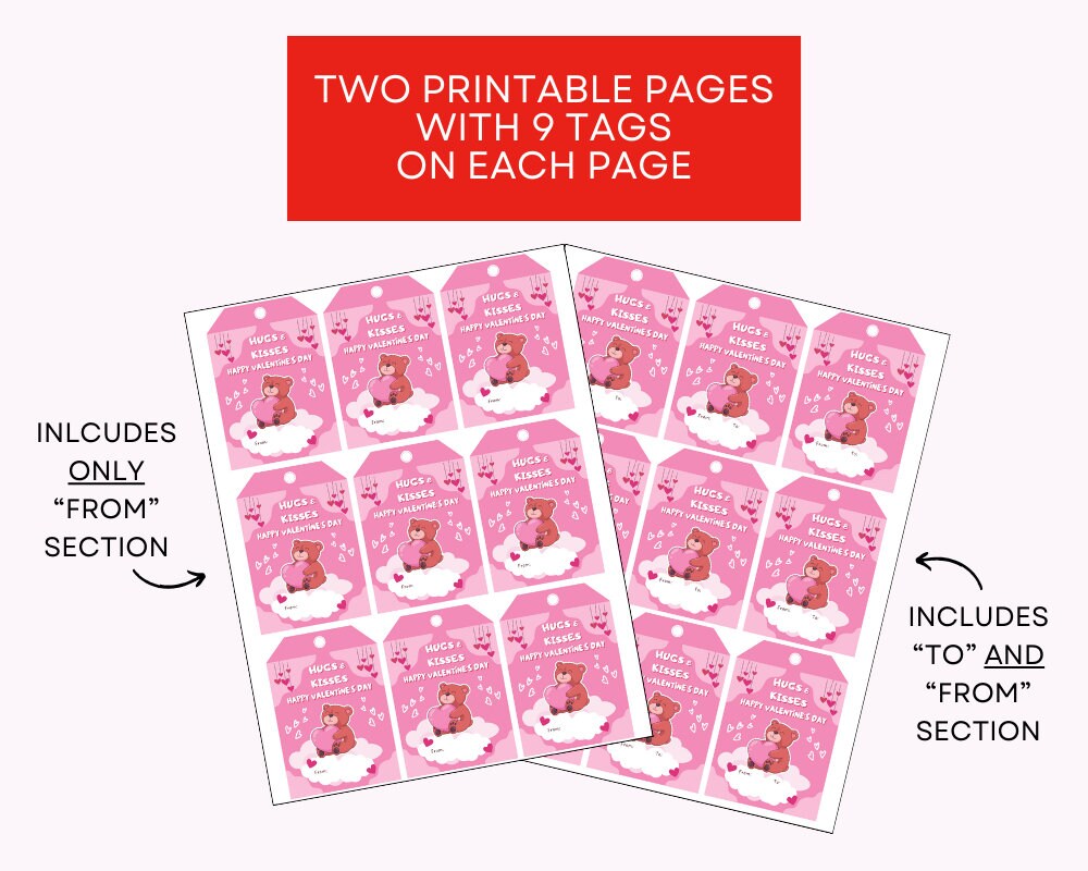 SUPER EASY Printable Valentine Card, Lollipop Valentine, Classroom ...