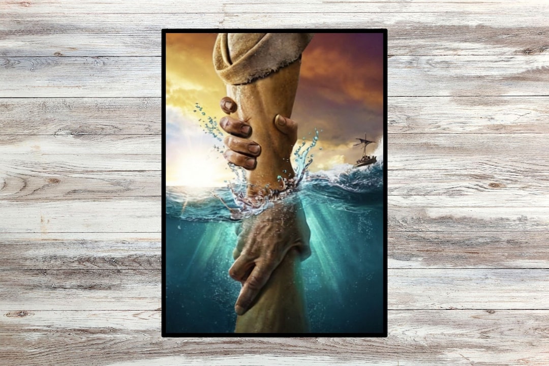 Hand of God Puzzle Jesus Puzzle Christian Art Puzzle Religious Art ...