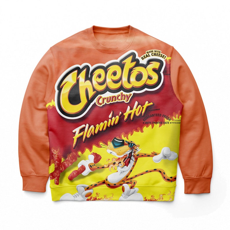 Cheetos Flamin' Hot Unisex Sweatshirt - Etsy