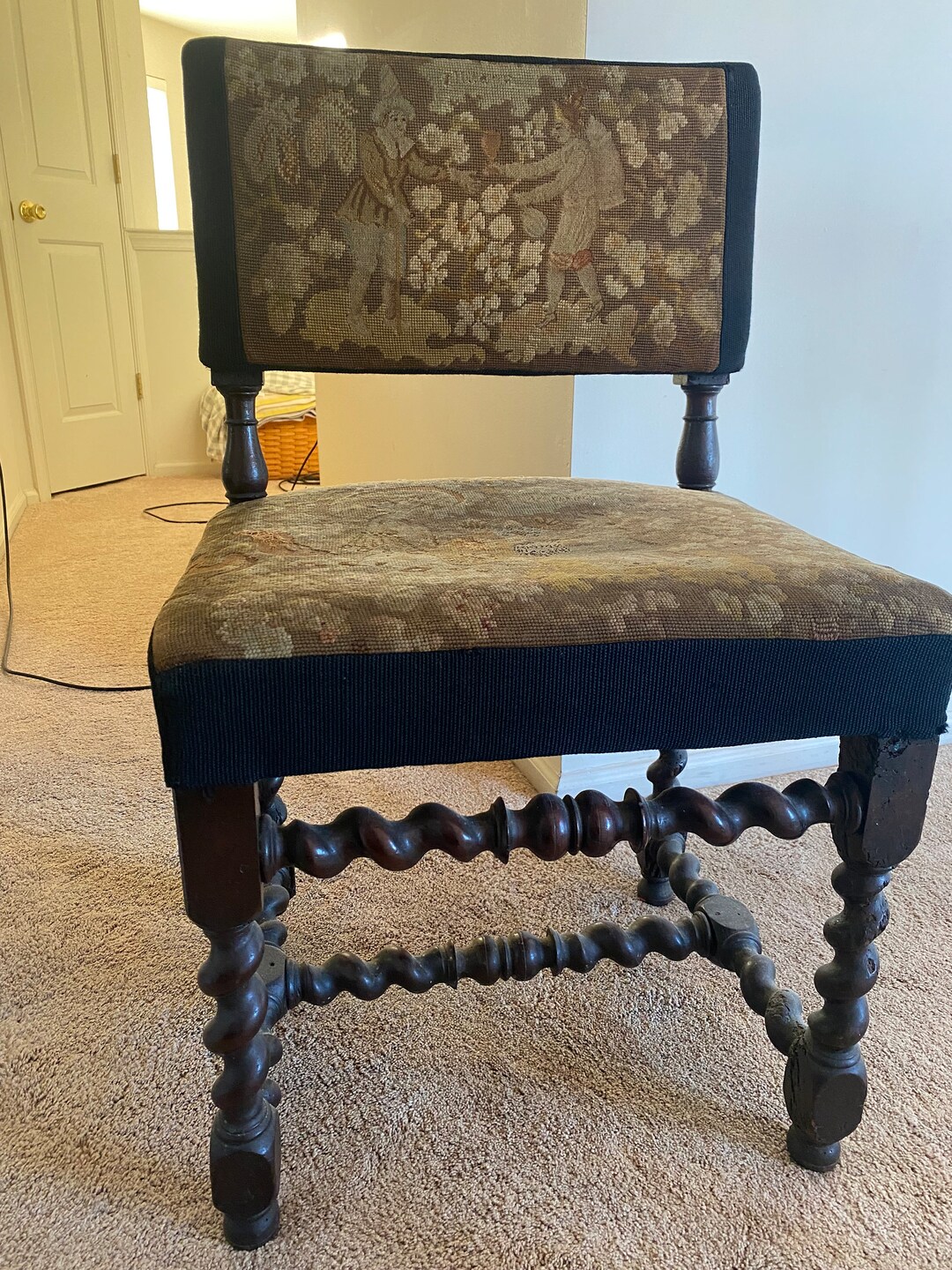 Antique English Style Chair, Circa 1650s - Etsy