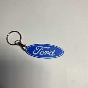 3d Printed Ford Keychain - Etsy