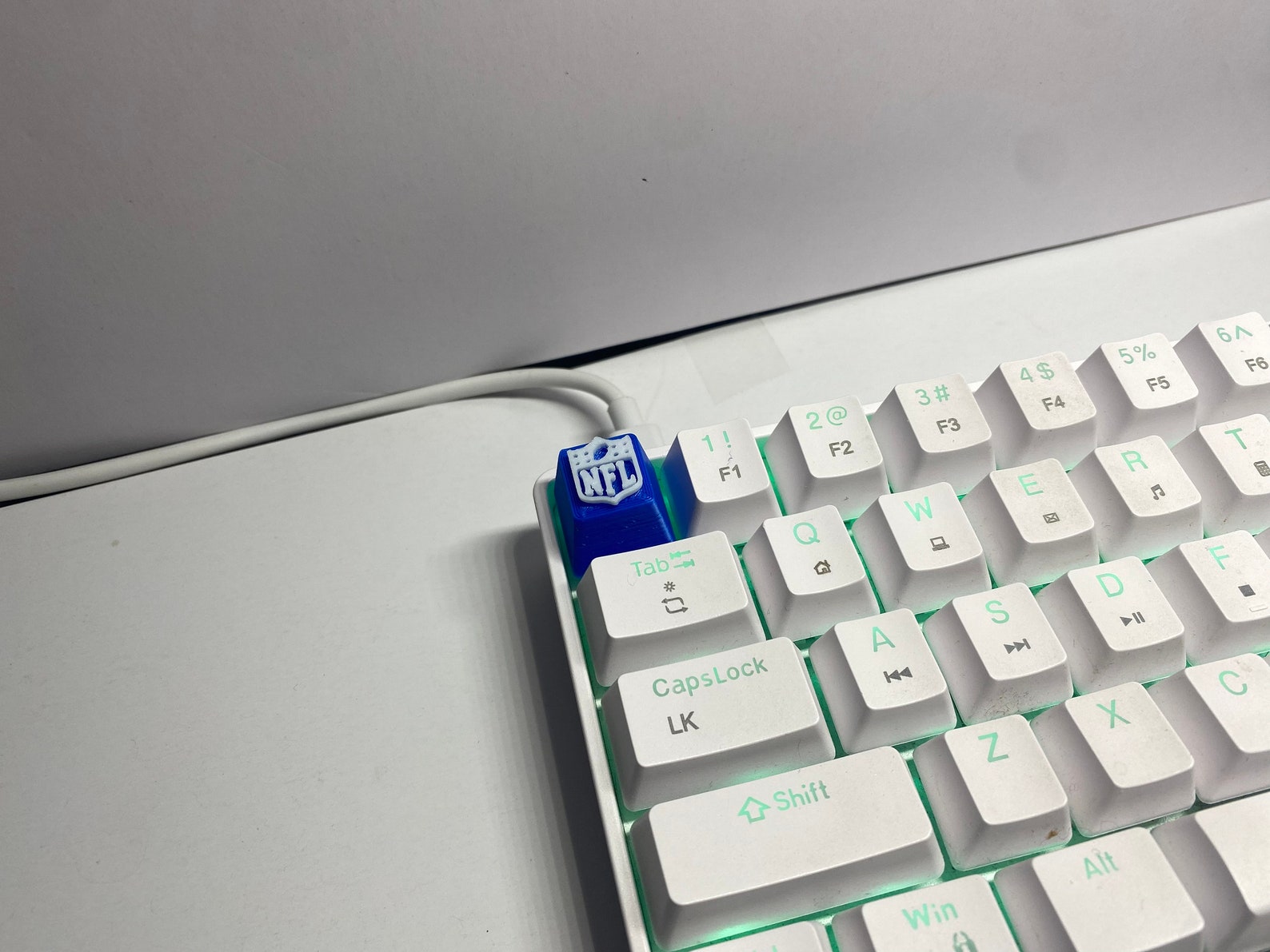 NFL Key Cap mechanical Keyboard - Etsy