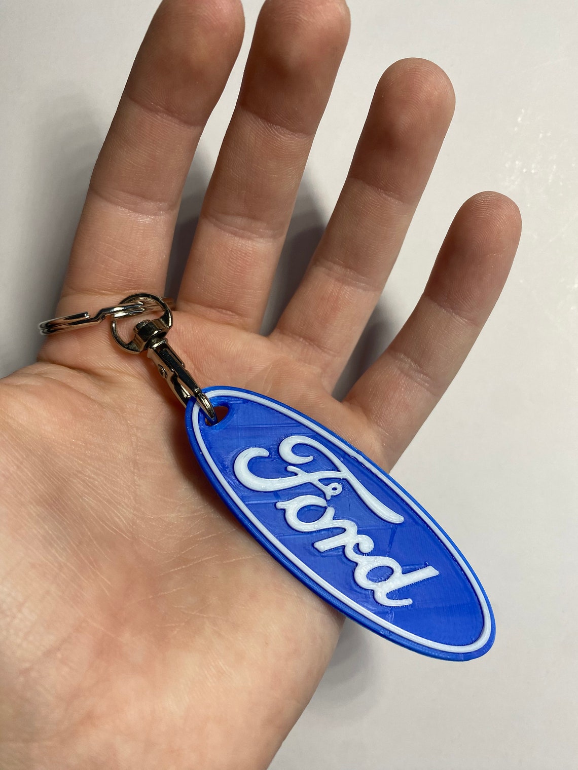 3d Printed Ford Keychain - Etsy