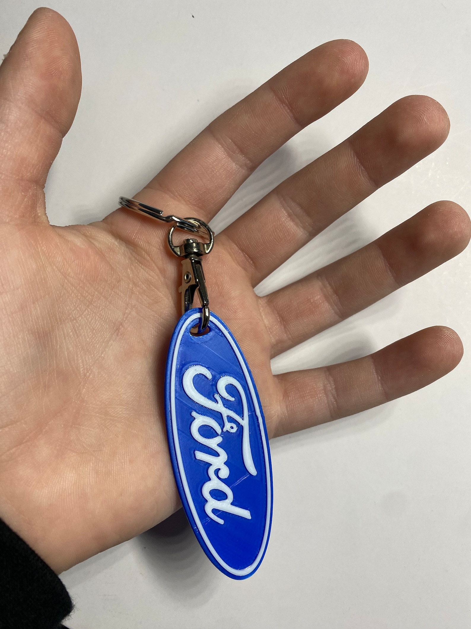 3d Printed Ford Keychain - Etsy