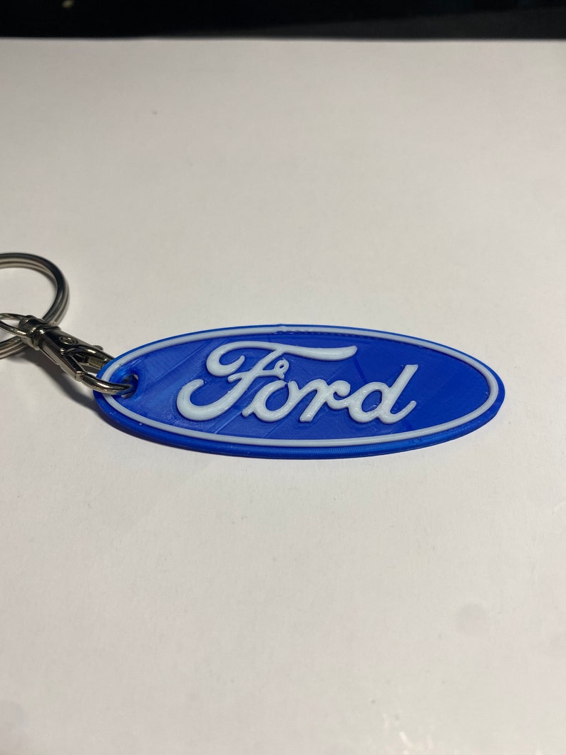 3d Printed Ford Keychain - Etsy