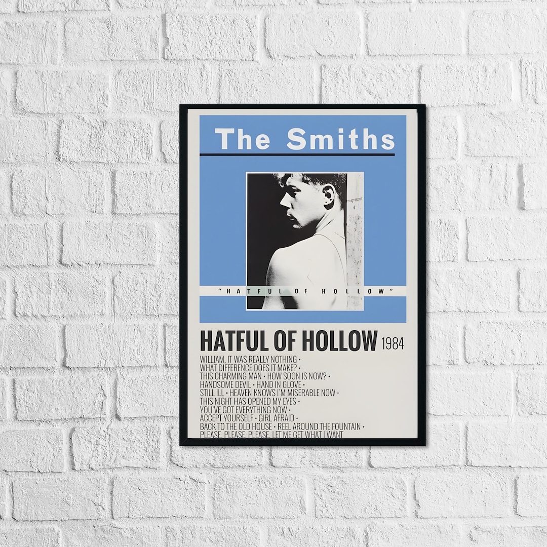 The Smith Poster, Indie Rock Art Print, Vintage Music Poster, Morrisey ...