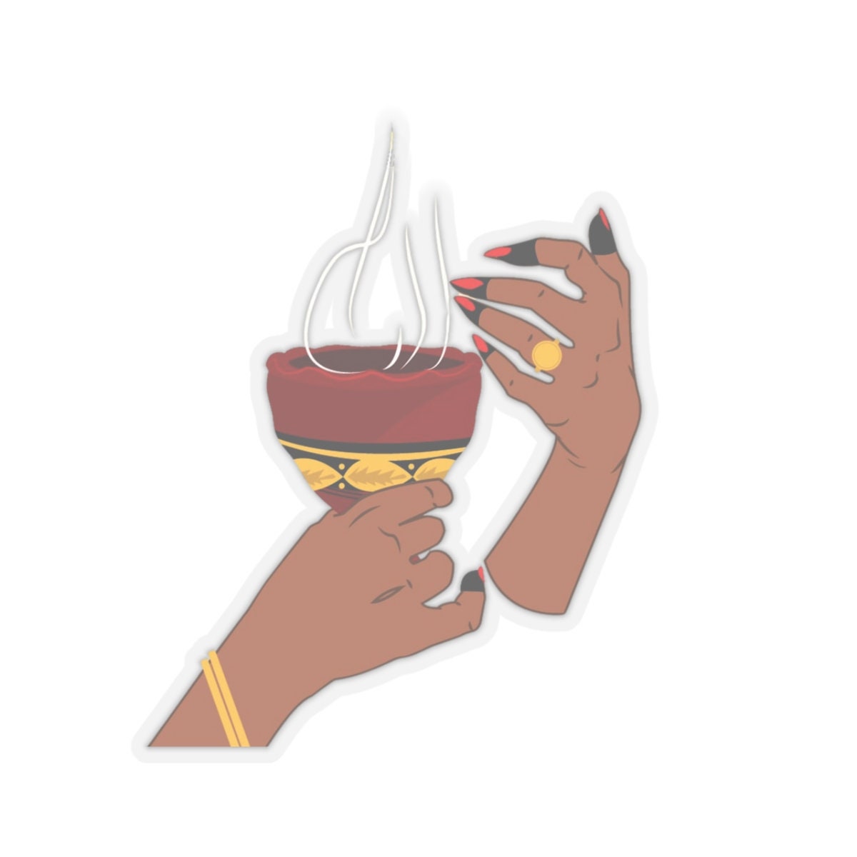 Sudanese African Stickers Bakhoor Sticker - Etsy