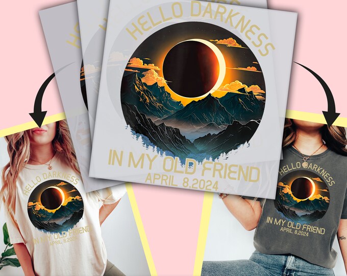 Eclipse Solar Groove Dtf Transfers, the Totality Tour, Sun and Moon ...