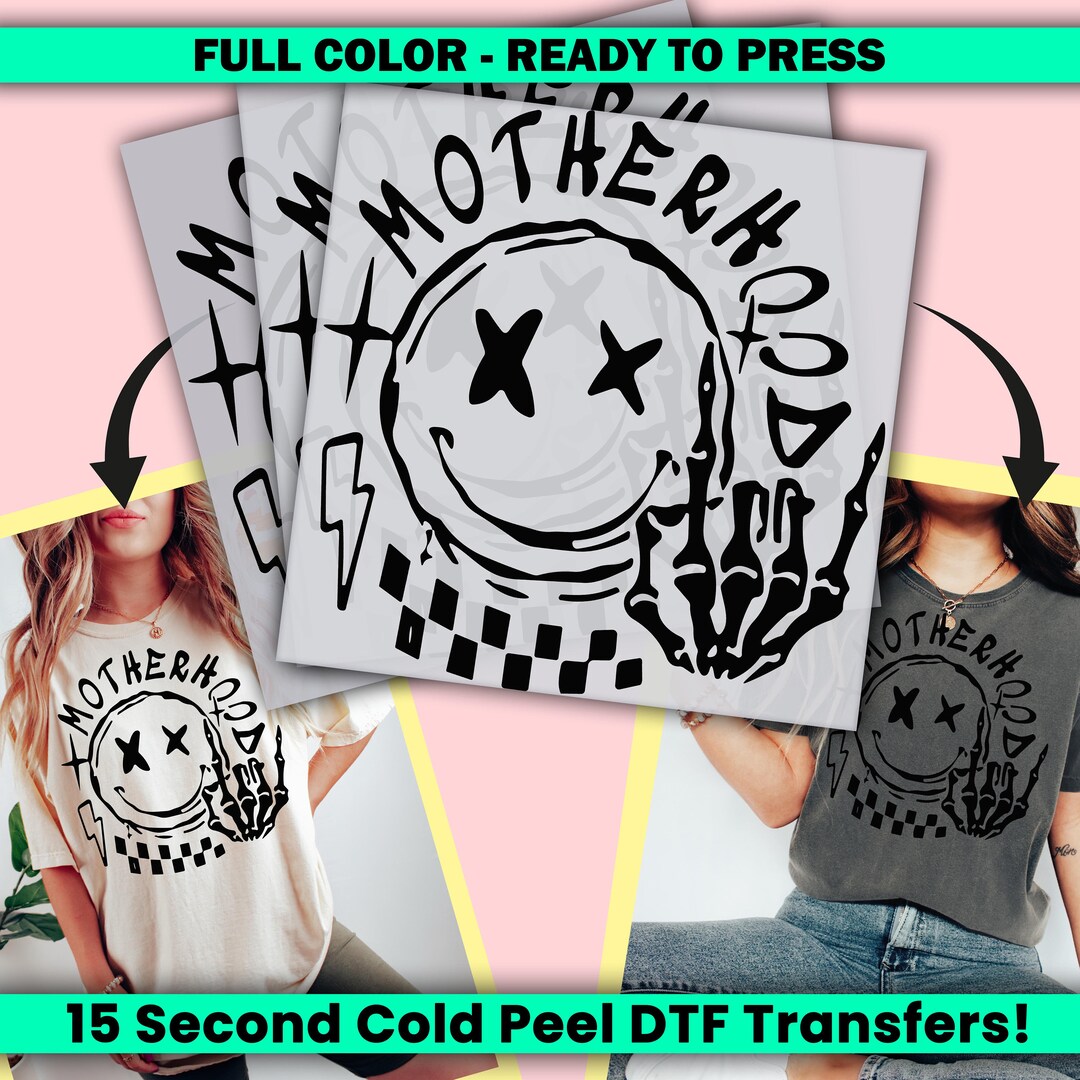 Motherhood Skeleton DTF Transfer, Ready to Press, Personalize DTF ...
