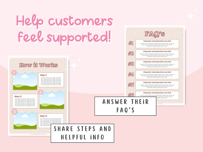 Etsy Digital Product Thank You Template, Digital Download Link Template ...