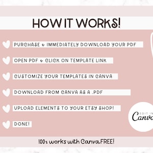 Etsy Digital Product Thank You Template, Digital Download Link Template ...