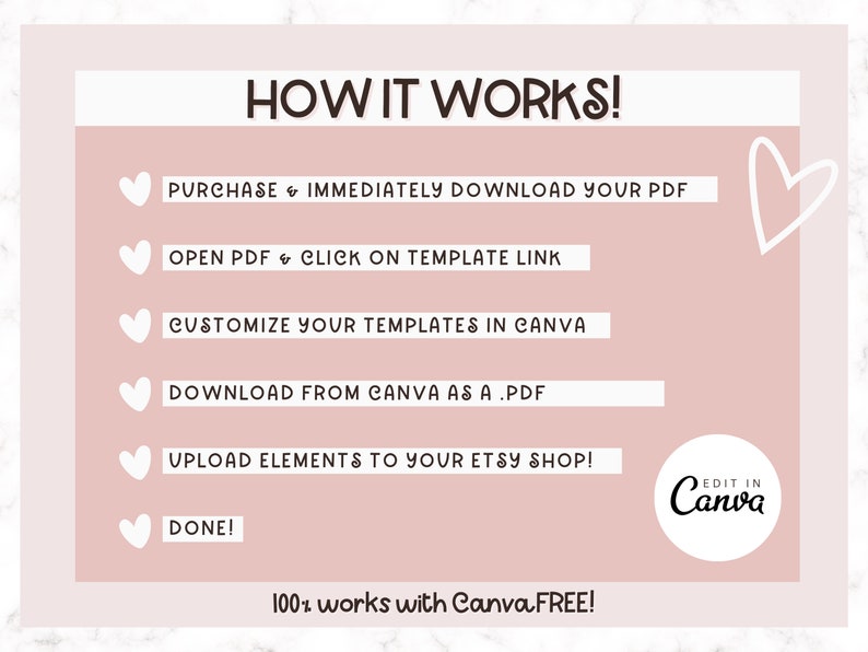 Etsy Digital Product Thank You Template, Digital Download Link Template ...