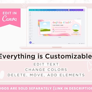 Cute Email Signature Template, Pink Canva Email Template, Boho Email ...