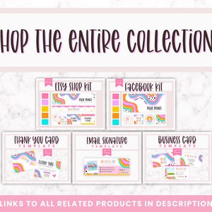 Colorful Facebook Cover, Pink Facebook Branding Kit, Fun Facebook ...