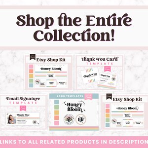 Rainbow Email Signature Template Canva | Minimal Email Signature With ...