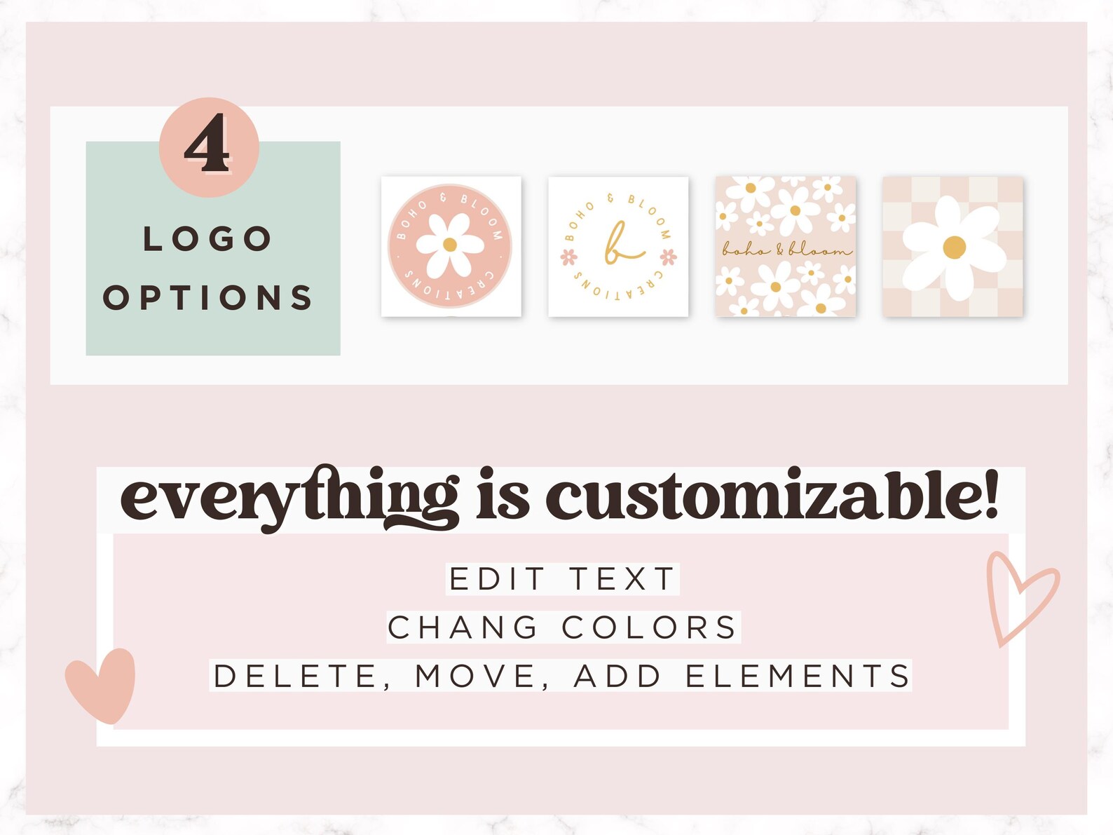 Daisy Facebook Cover Template, Business Facebook Group Cover, Flower ...