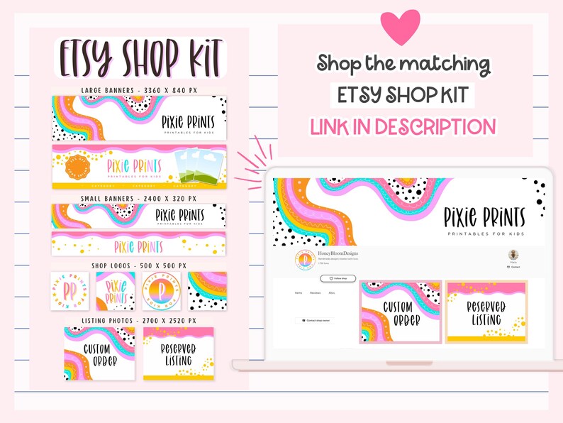 Colorful Facebook Cover, Pink Facebook Branding Kit, Fun Facebook ...