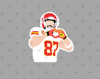 Travis Kelce Sticker Travis Kelce Travis Kelce Sticker Kansas City ...
