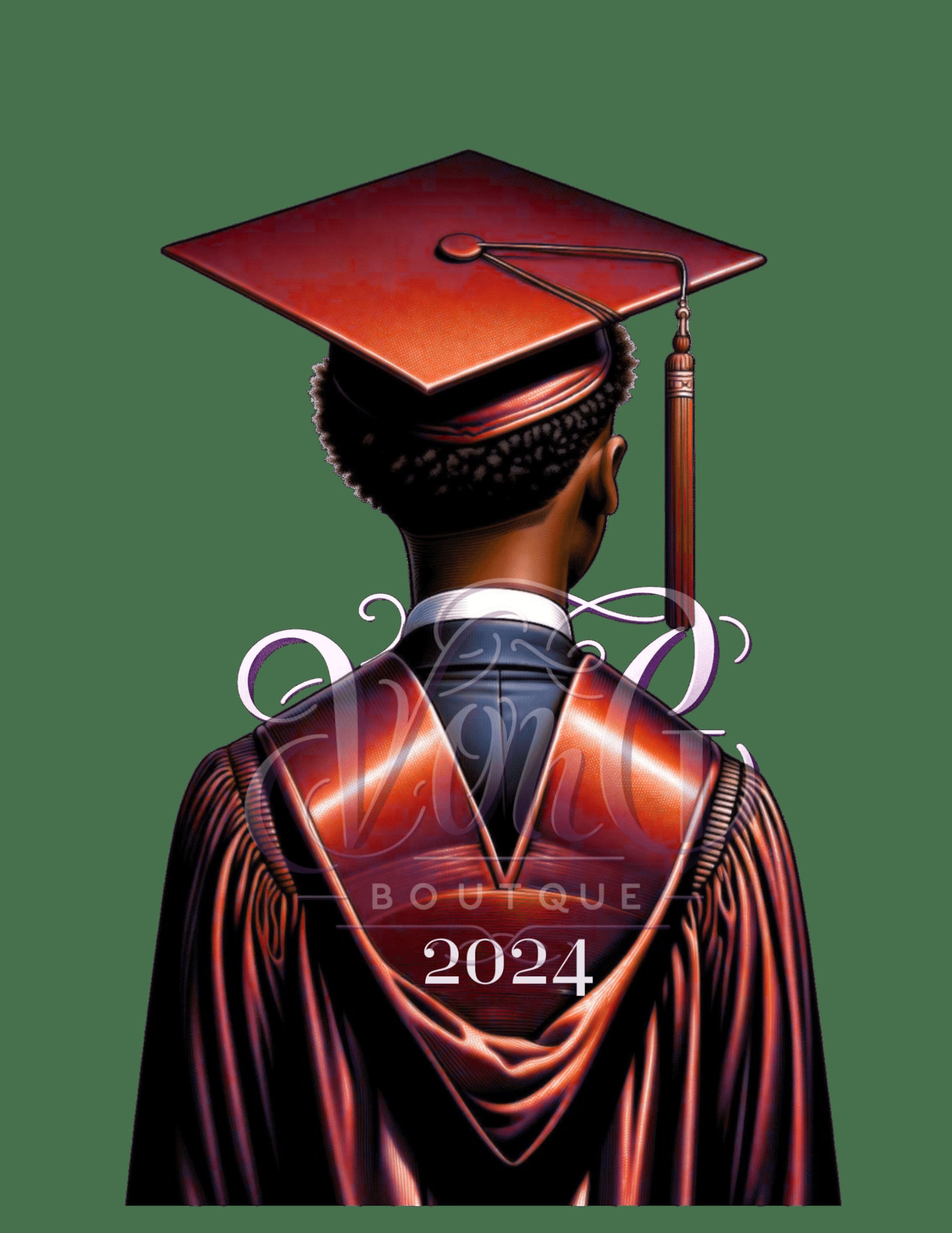 Blackman Graduate, Cap and Gown, African American Male, Graduation Png ...
