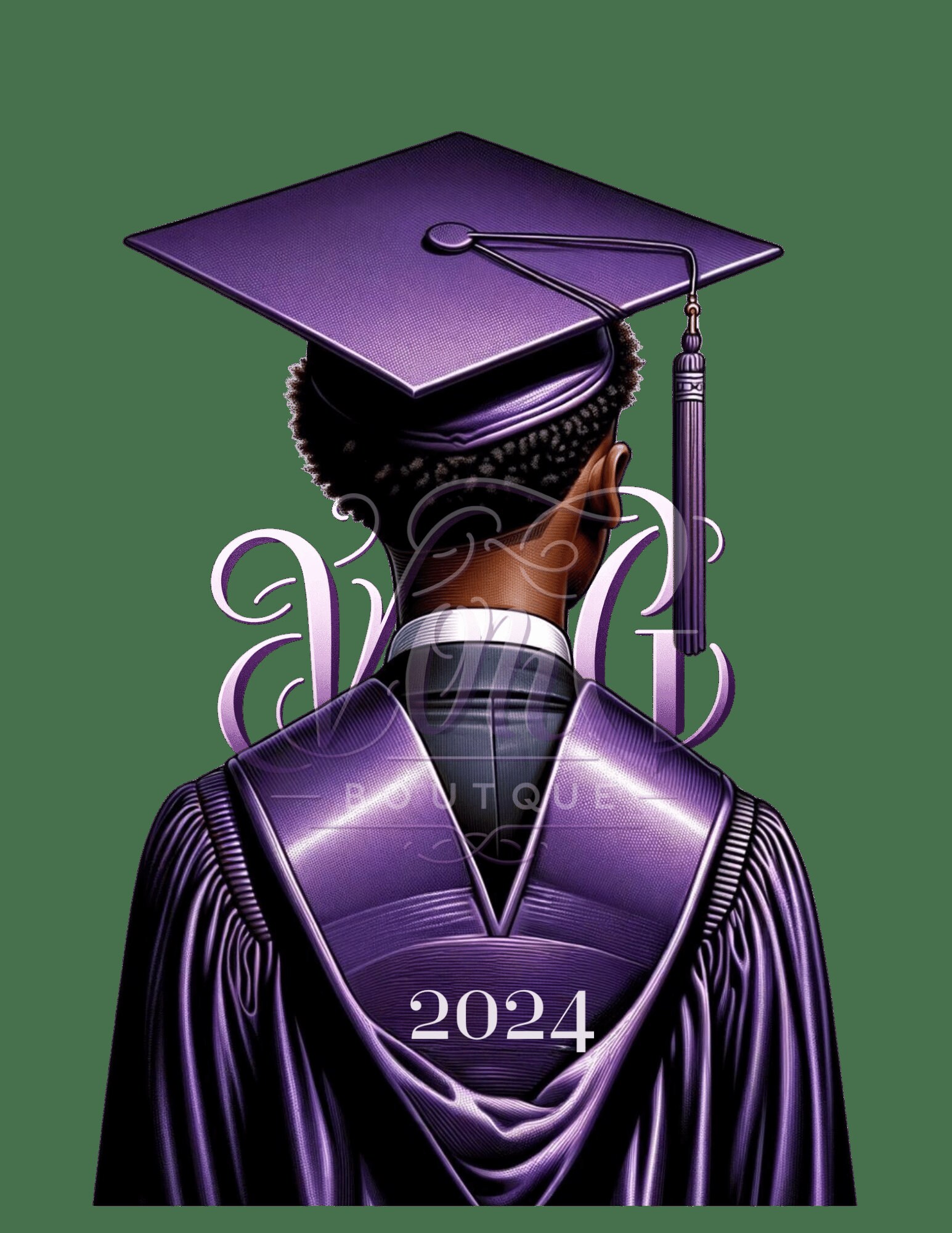 Blackman Graduate, Cap and Gown, African American Male, Graduation Png ...