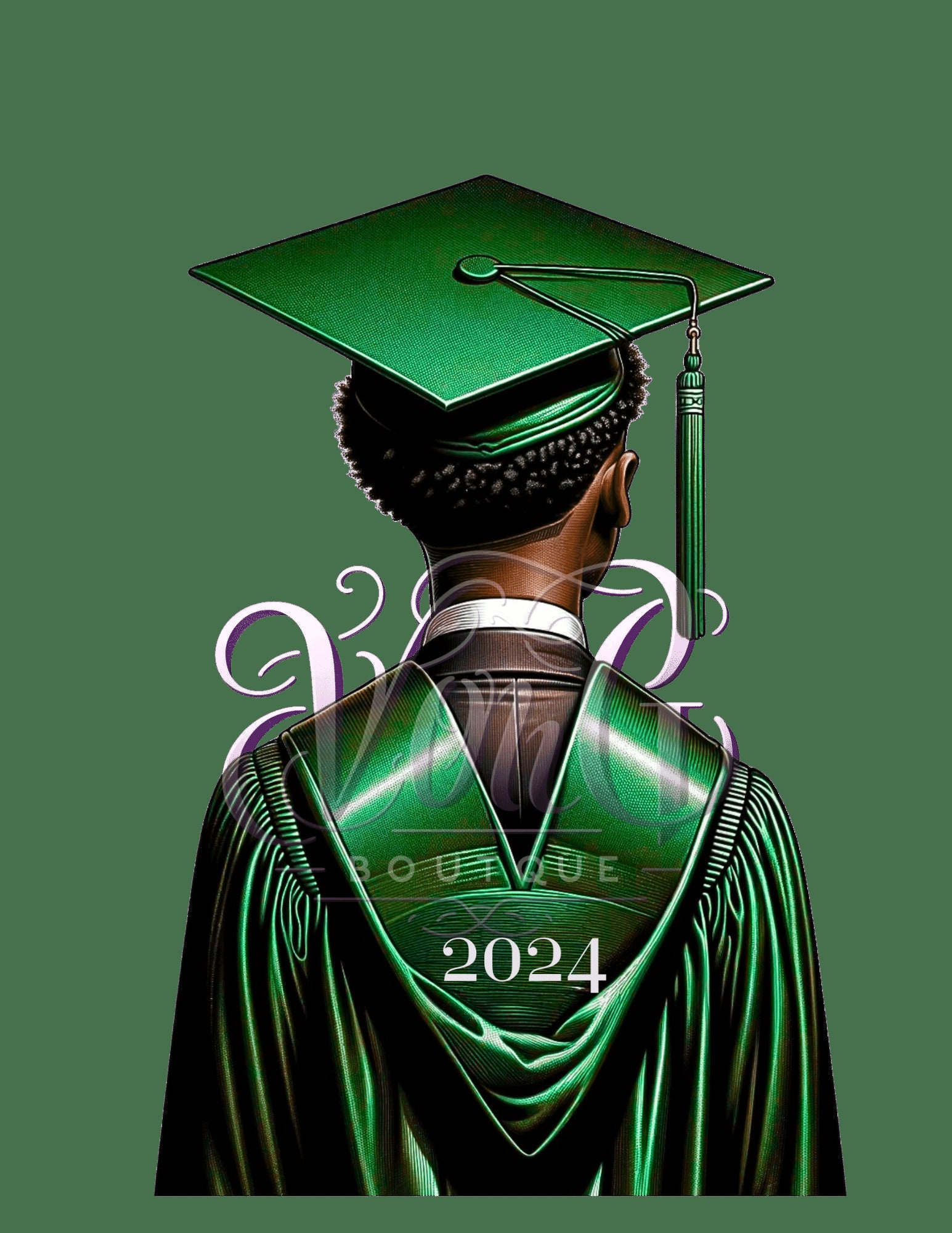 Blackman Graduate, Cap and Gown, African American Male, Graduation Png ...
