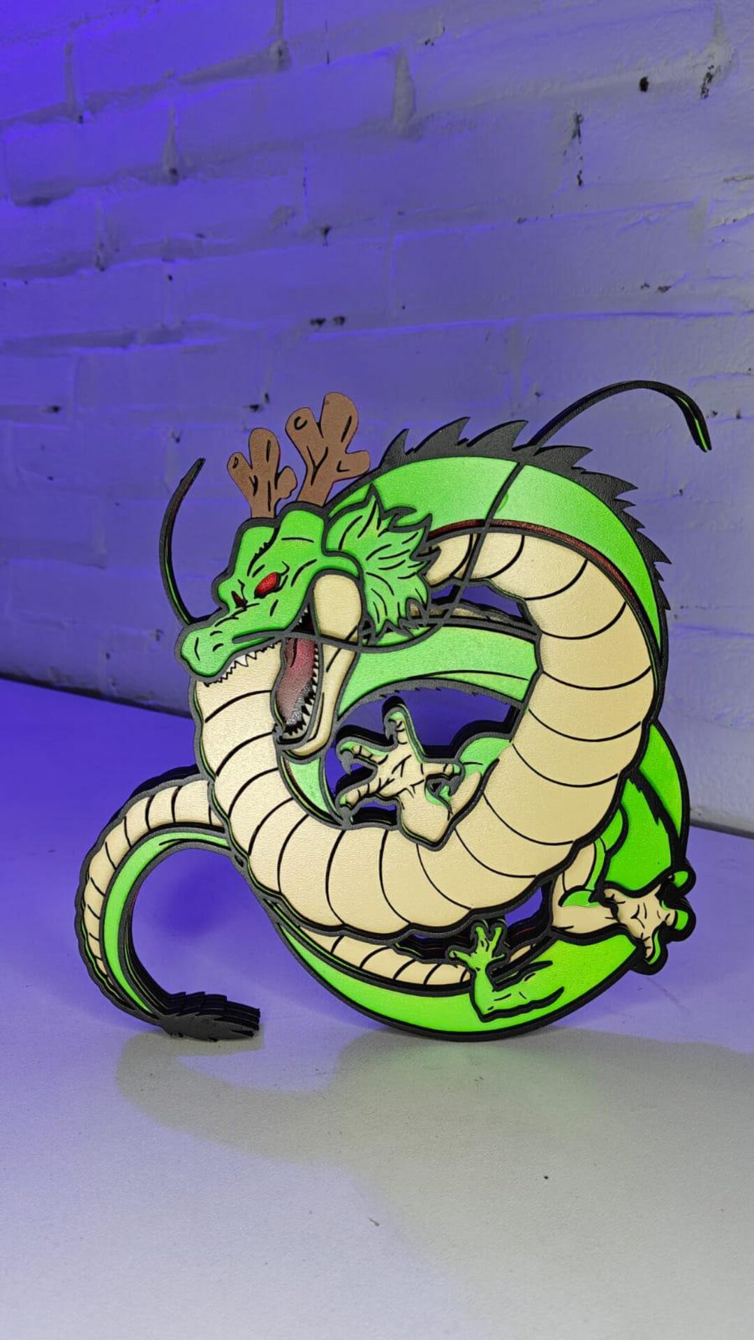 Shenron Wooden 3D Artwork – Dragon Ball Z - Etsy