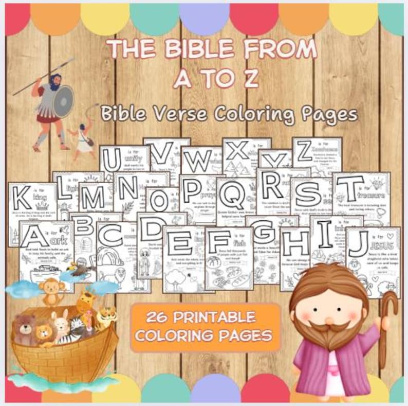 Bible Verse Coloring Pages-jw Kids-the Bible From A to Z-alphabet Bible ...