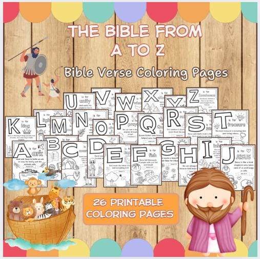 Bible Verse Coloring Pages-jw Kids-the Bible From A to Z-alphabet Bible ...