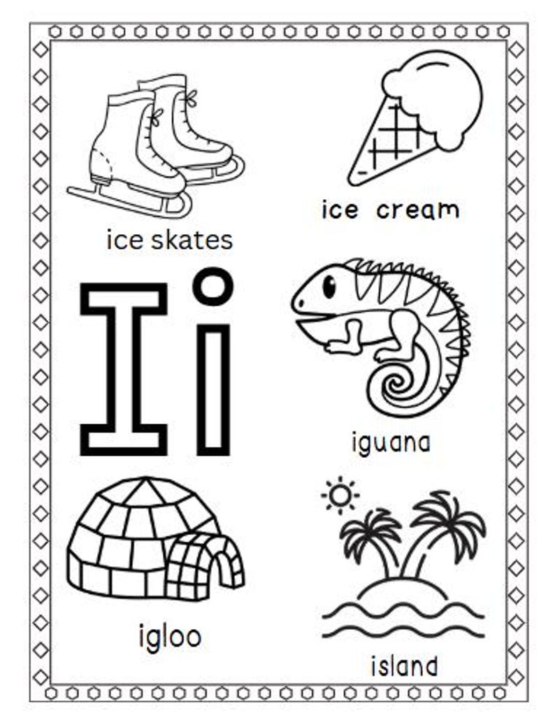Alphabet Coloring Pages| Abcs| Coloring From A to Z Printable Coloring ...