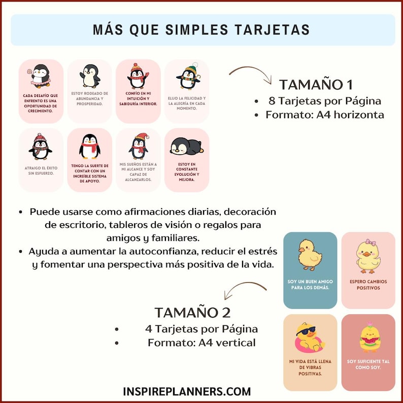 Spanish Affirmation Cards PDF | Self-love, Confidence and Daily ...