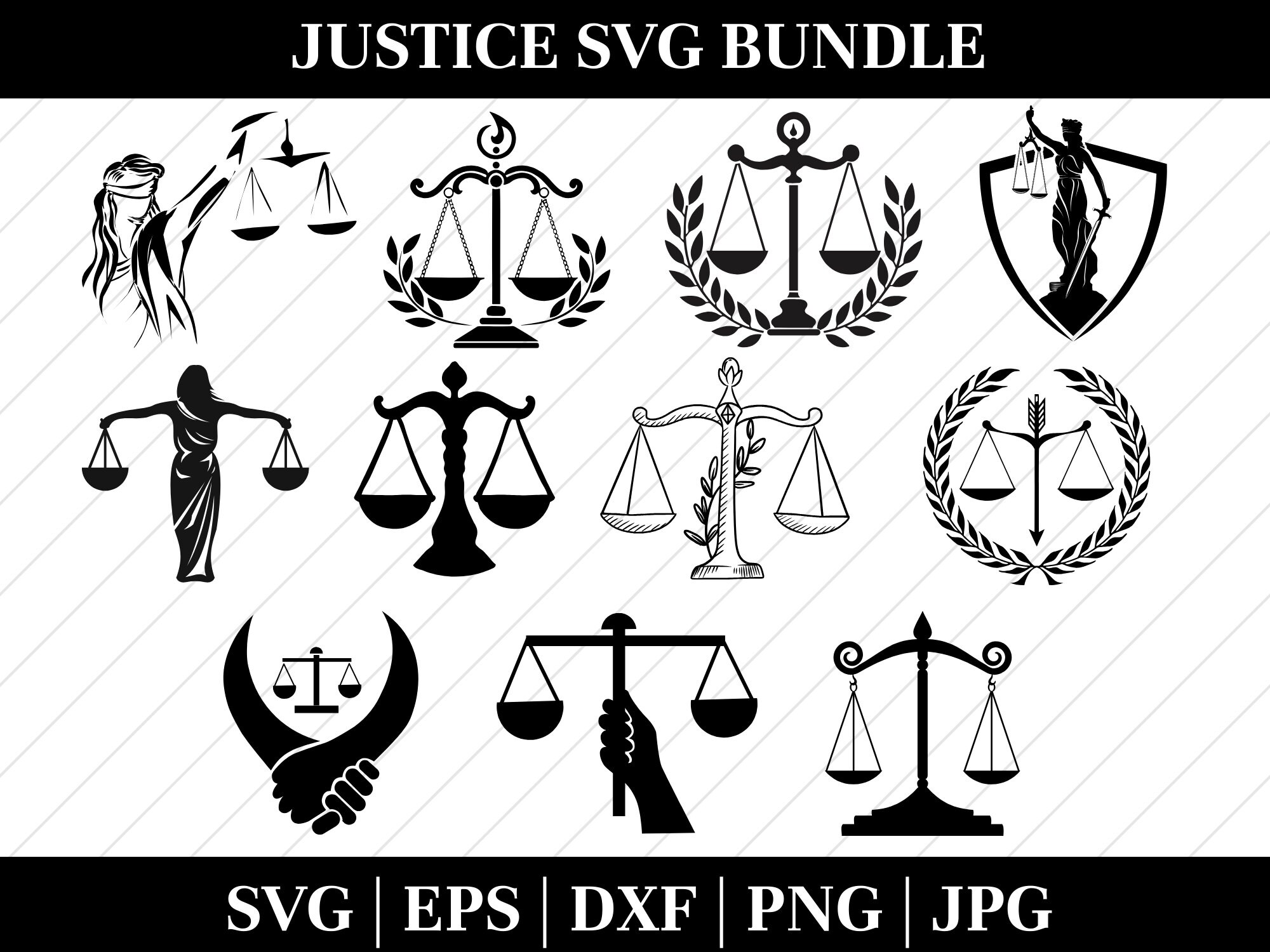 Justice SVG Bundle, Scale of Justice SVG, Law Svg, Lady Justice Svg ... Justice SVG Bundle, Scale of Justice SVG, Law Svg, Lady Justice Svg ...