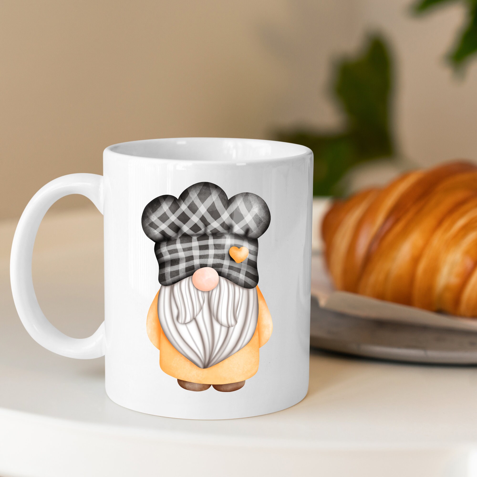 Baker Gnome SVG, Gnome Bakery Digital Stamps, Kitchen Gnomes Clipart ...