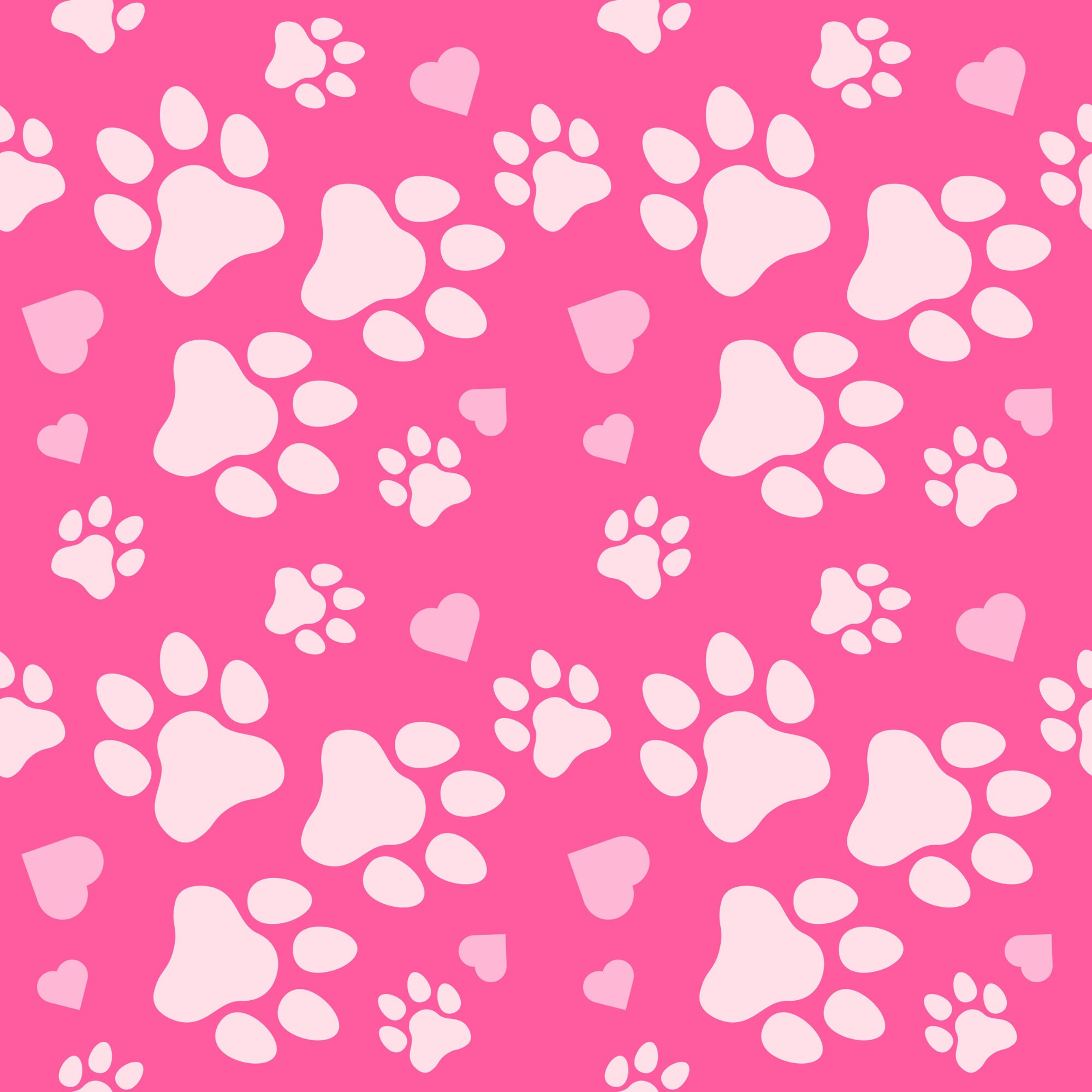 Paw Seamless Pattern Svg, Paw Print Svg, Dog Paw Print Svg, Dog Paw Svg ...