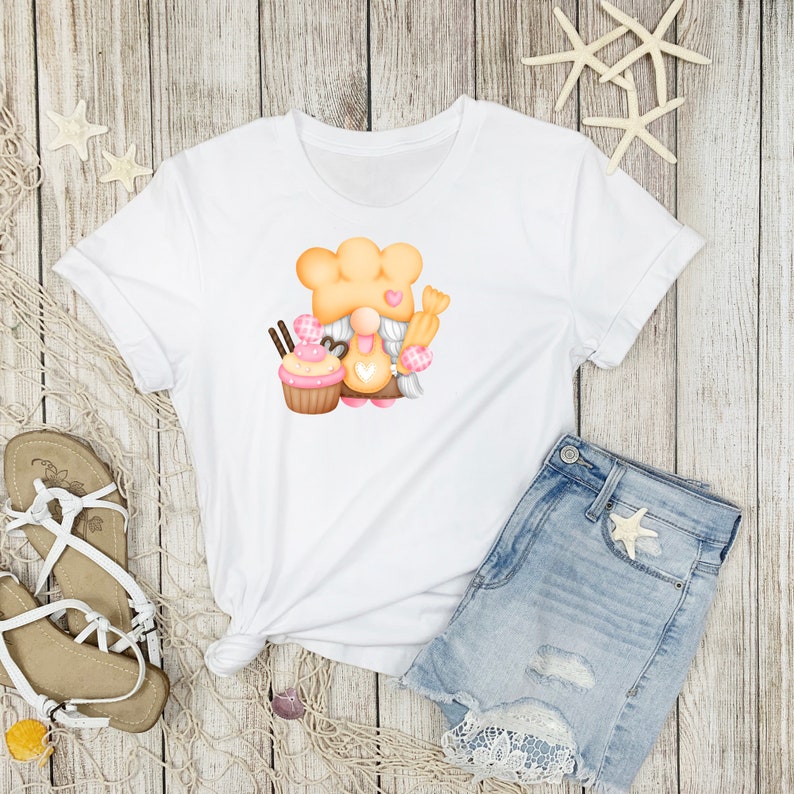 Baker Gnome SVG, Gnome Bakery Digital Stamps, Kitchen Gnomes Clipart ...