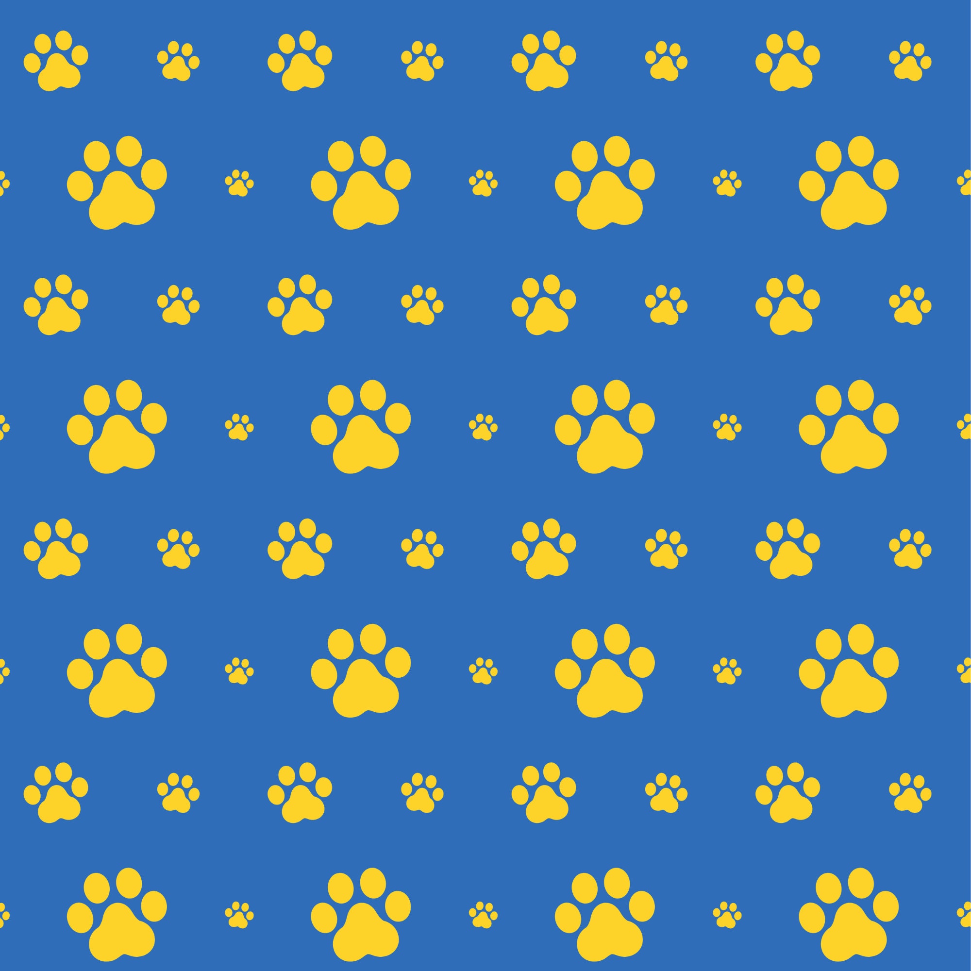 Paw Seamless Pattern Svg, Paw Print Svg, Dog Paw Print Svg, Dog Paw Svg ...