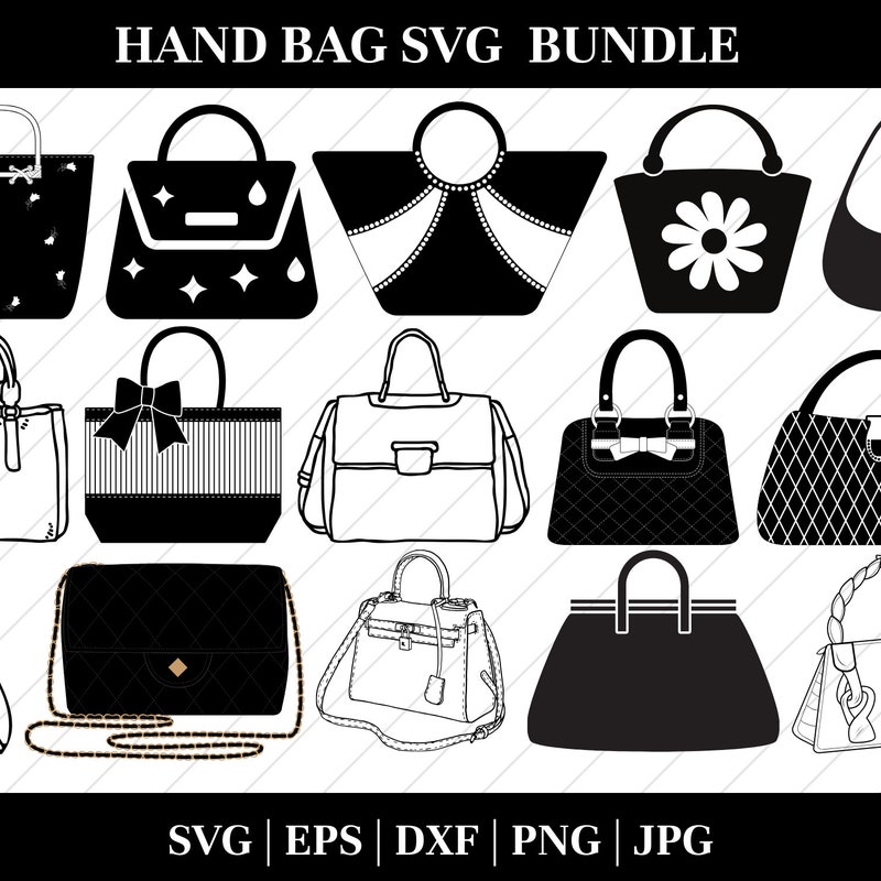Paper Purse Svg - Etsy