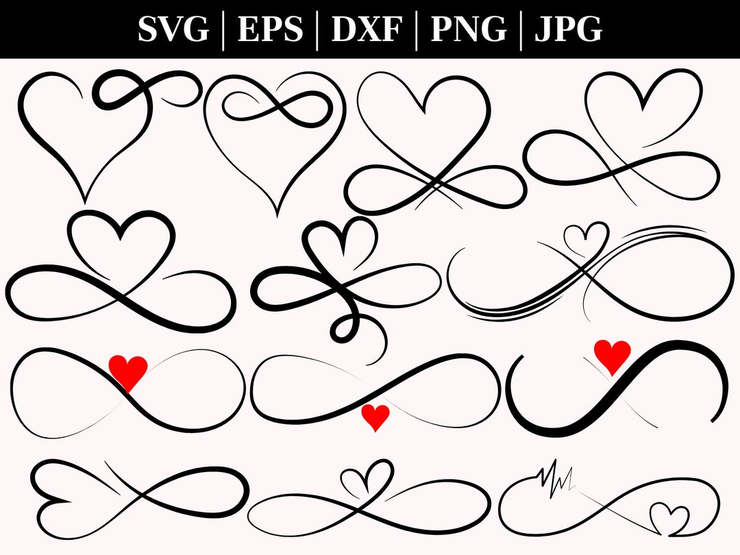 Infinity Symbol SVG, Infinity PNG Bundle, Infinity Clipart, Infinity ...