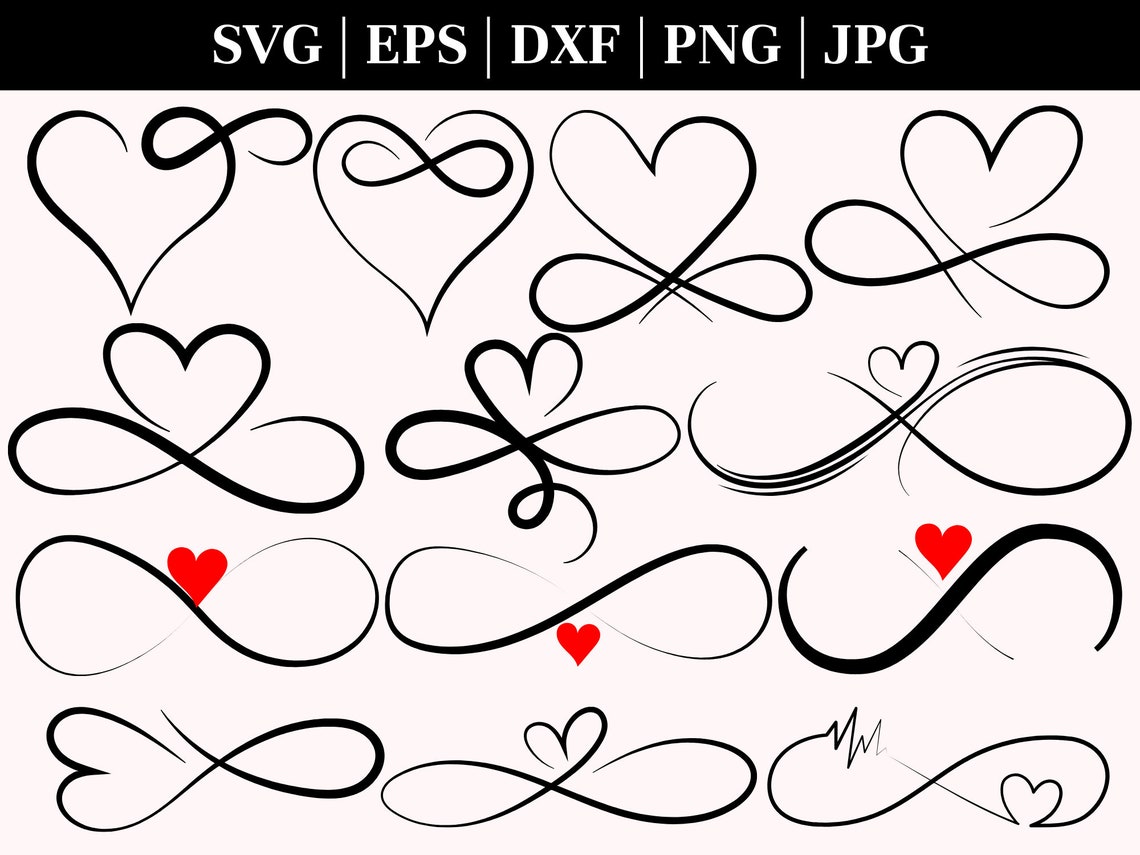 Infinity Symbol SVG, Infinity PNG Bundle, Infinity Clipart, Infinity ...