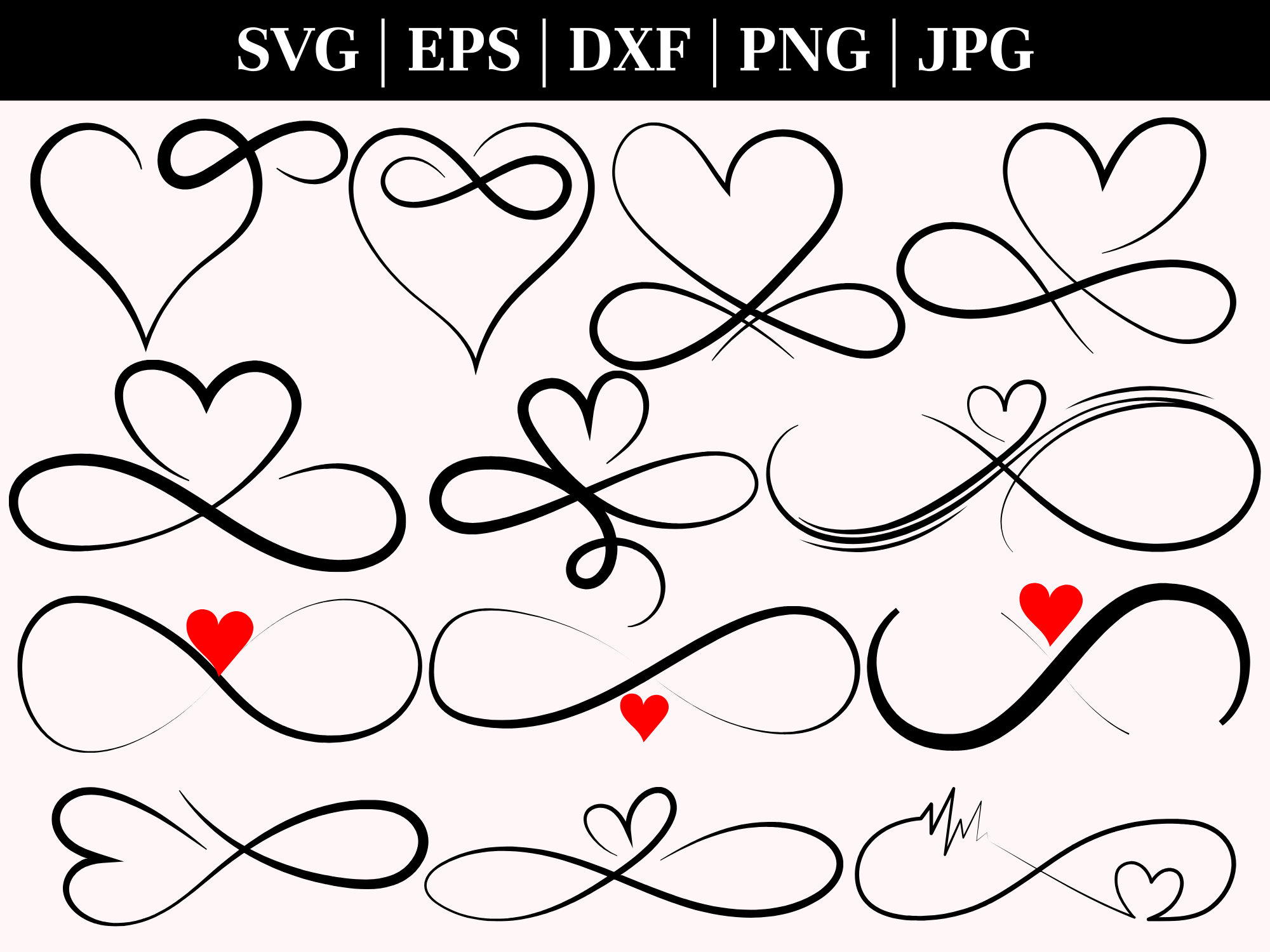 Infinity Symbol SVG, Infinity PNG Bundle, Infinity Clipart, Infinity ...