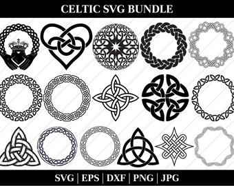 Celtic Symbols SVG Bundle for Cricut, CNC, Laser, Etc Creative Projects ...