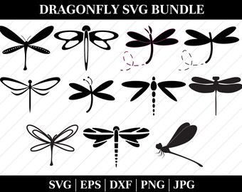 Dragonfly Flowers SVG PNG, Dragonfly Svg, Floral Svg, SVG Files for ...