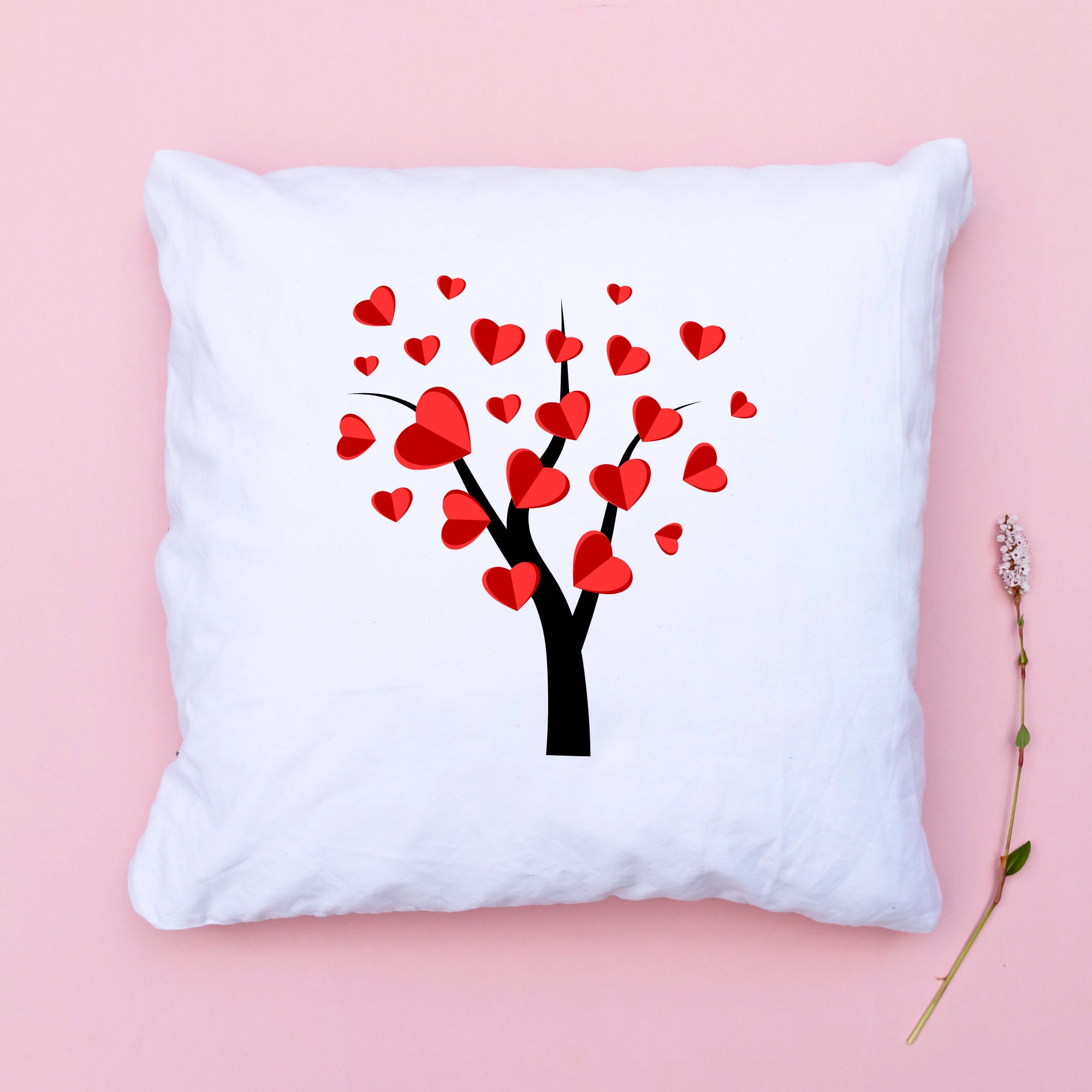 Heart Tree Dxf, Love Heart Tree Svg, Heart With Tree Dxf, Svg, Eps, Png ...